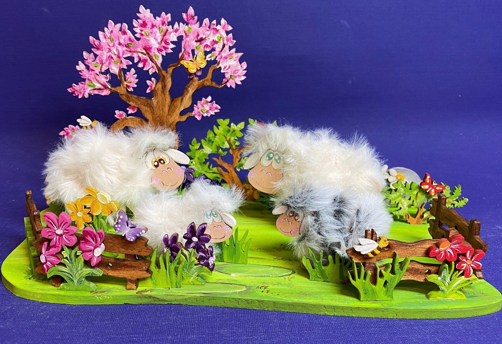 Bäume bemalen, Bäume zum Basteln, Bäume für Dioramen - Baum / Obstbaum ...