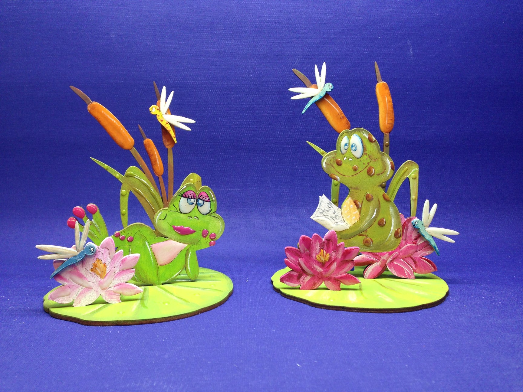 Froschzubehör, Frösche aus Holz, Frosch aus Holz - Bastelset aus Holz ...